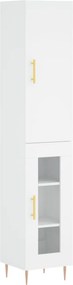 Skříň highboard bílá 34,5 x 34 x 180 cm kompozitní dřevo 3199033