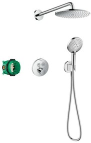 Sprchový systém Hansgrohe Raindance S pod omítku s termostatickou baterií chrom 27951000