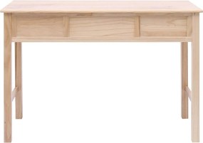 Psací stůl přírodní 110 x 45 x 76 cm dřevo 284159