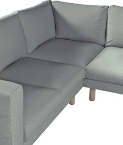 Potah na pohovku IKEA Norsborg rohová 4-místná barva zelená látka pletený vzor