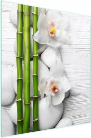 Skleněná Krájecí Deska 45x52 Bambus Tvrzené Sklo 7v1