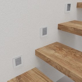 Schodišťové LED svítidlo Capri, 1x LED 0,6w, 3000k, s
