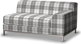 Potah na pohovku IKEA, pravé provevedení Kramfors 2-místná barva šedá látka pletený vzor, vzorované