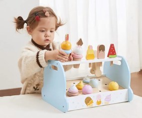 Viga 44842 Dřevěná mini zmrzlinárna a cukrárna PolarB