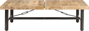vidaXL Konferenční stolek 142 x 90 x 42 cm masivní mangovníkové dřevo [320653]