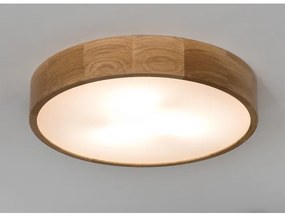 Stropní svítidlo OAK 3xE27/60W/230V dub pr. 47,5 cm