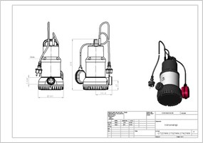 Elpumps CT 2274 W - univerzální ponorné čerpadlo
