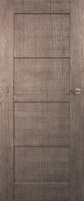 Interiérové dveře vasco doors PORTO plné, model 1 Průchozí rozměr: 70 x 197 cm, Orientace dveří: Levé dveře, Dekor: Dub rustikální