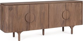 BIZZOTTO Komoda LATUR hnědá 200x78 cm 8051836840751