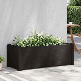 Vyvýšený záhon PP antracitový 100 x 43 x 35 cm 313977