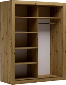 ADRK Furniture Posuvná skříň MORELL 160 ADRK-SW-MLL-160-A