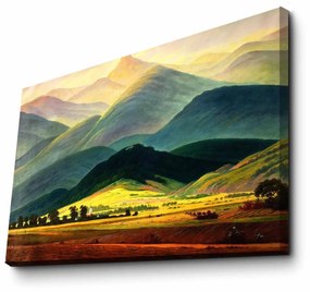 Wallexpert Dekorativní Malba na plátno FAMOUSART-100, Vícebarevná