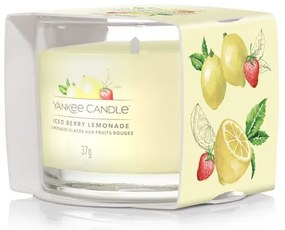 Yankee Candle votivní svíčka ve skle Iced Berry Lemonade 37g