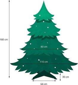 Vánoční stromek Smrk skandinávský 180 cm
