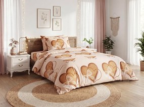 Povlečení z mikrovlákna HEART NEST vzorované Rozměr povlečení: 70 x 80 cm | 140 x 200 cm