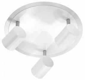 Leuchten Direkt Leuchten Direkt 11943-16 - LED Bodové svítidlo TARIK 3xGU10/5W/230V bílá W2366