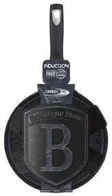 BERLINGERHAUS Pánev na palačinky s mramorovým povrchem 28 cm Carbon PRO Line BH-6921