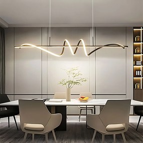 Toolight Závěsné LED osvětlení Modern D24 LHJ023-CP 120 cm černé