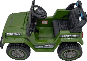 Elektrické autíčko Off Road MOUNTAIN zelené