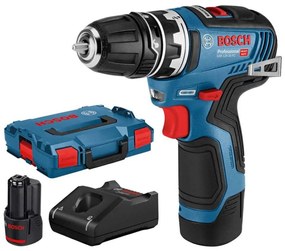 Bosch - 12V AKU vrtací šroubovák, 2x aku 3,0 Ah Li-Ion, nabíječka 06019H3001