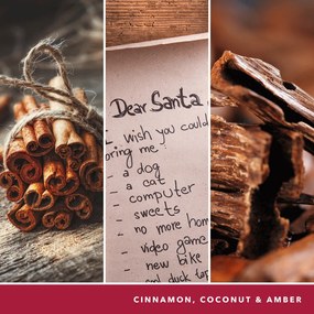 Yankee Candle Signature svíčka velká Letters to Santa, 567g