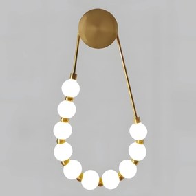 Toolight Nástěnné LED osvětlení Necklase G027-CP zlaté