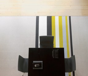Koberec Horizon: Žlutá 80x200 cm
