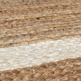 Flair Rugs koberce Kusový koberec Grace Jute Natural/White ROZMĚR: 160x230