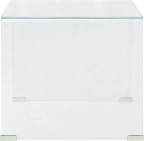 Konferenční stolek tvrzené sklo 49,5x50x45 cm čiré 244188