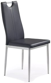 Halmar K202 židle kůže černá