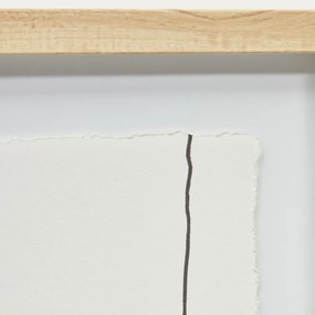 OnaDnes -20% Abstraktní obraz Kave Home Torroella II. 90 x 60 cm