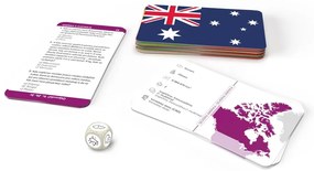Dino Cestovní hra Poznej vlajky - Amerika a Austrálie