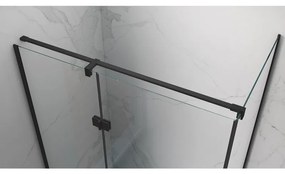 BPS-koupelny Obdélníkový sprchový kout HYD-OK03 120x100 černá/transparent