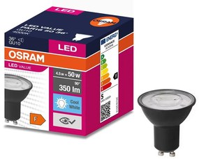Ledvance | LED Žárovka VALUE PAR16 GU10/4,5W/230V 6500K 36° - Ledvance | P225228
