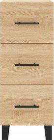 Skříň highboard dub sonoma 34,5 x 34 x 180 cm kompozitní dřevo 3199260