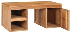 Konferenční stolek 90 x 50 x 40 cm masivní teakové dřevo - Default Title