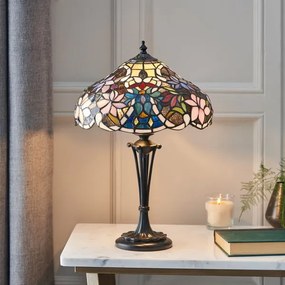Endon 64327 - Stolní lampa Tiffany SULLIVAN 2xE14/40W/230V pr. 30 cm