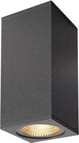 LA 234515 BIG THEOWALL venkovní nástěnné svítidlo 17,5W + 6,2W LED 3000K Flood up/Beam down antracit - BIG WHITE (SLV)