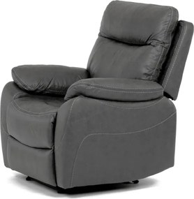 Polohovací křeslo šedé, elektrické TV-4094 GREY3