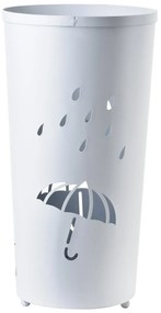 Kovový stojan na deštníky Cedric White Rain, 45,5x24 cm
