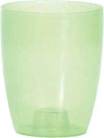 PRO Květináč COUBI ORCHID vysoký zelený transp. mat. 16cm