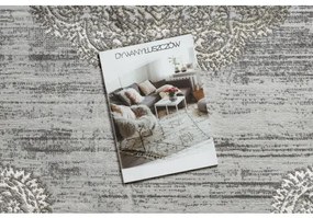 Dywany Luszczow Kusový koberec LIRA E1468 Růžice, šedá / zlatá Rozměr koberce: 80 x 150 cm