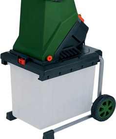 Zahradní štěpkovač/drtič CHIP s 50l sběrnou nádobou, 3100W černá/zelená Gardebruk