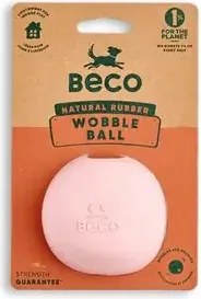 BeCoThings Beco Wobble Ball růžová 7.6cm / Hračka pro psy