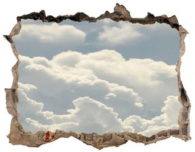 Wallmuralia Díra 3D fototapeta nálepka Oblaka 95x64 cm