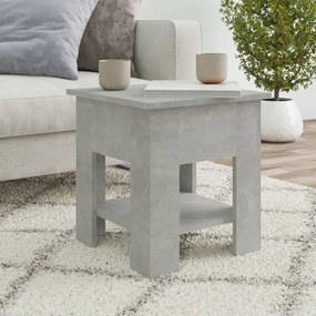 Konferenční stolek betonově šedý 40x40x42 cm kompozitní dřevo - Default Title