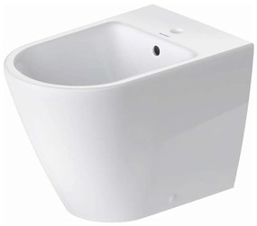 Duravit D-Neo - Stojící bidet, s přepadem, otvor pro baterii, bílá 2295100000