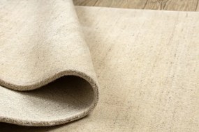 Koberec BERBER LOOM světle béžový / pískový