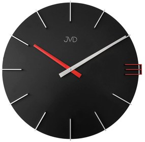 JVD Designové moderní černé hodiny JVD HC44.2