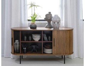 Designová komoda Vasiliy 140 cm kouřový dub
